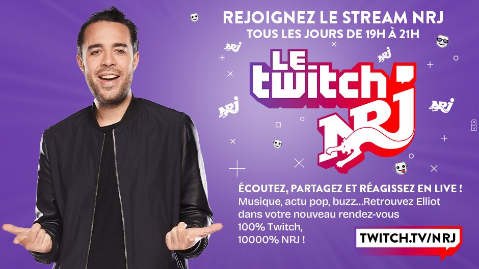 NRJ débarque sur TWITCH