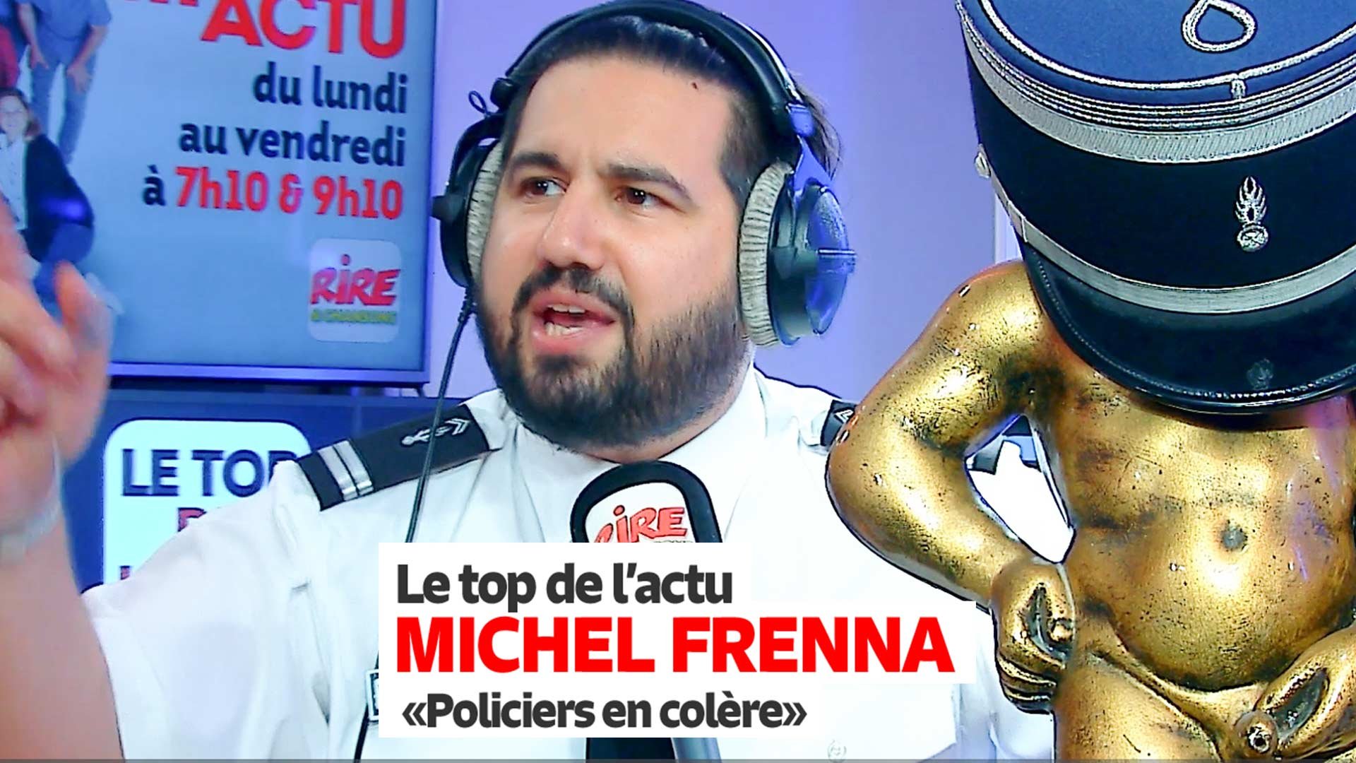 Michel Frenna : "Policiers pas contents !" - Rire et Chansons