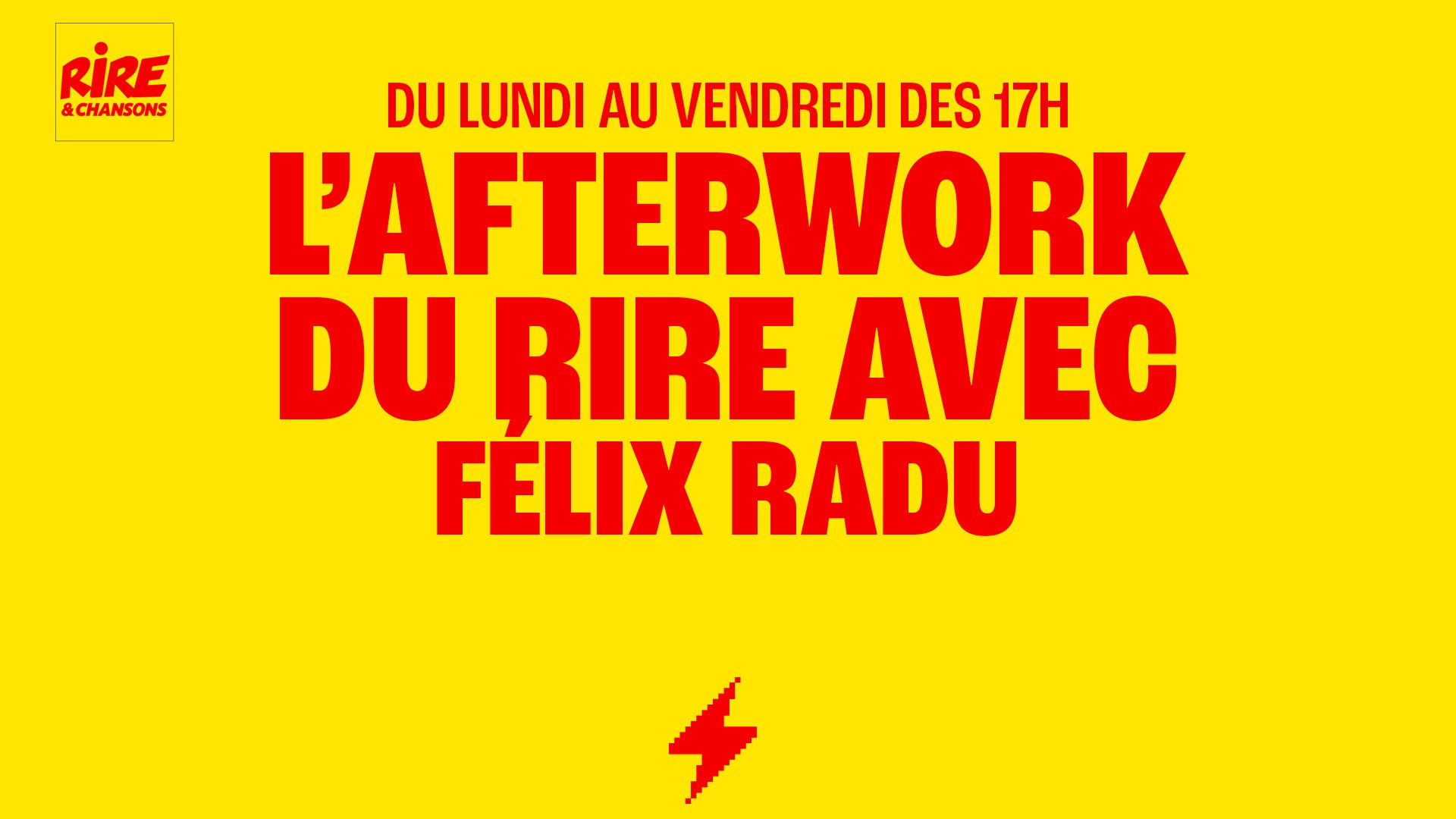Félix Radu invité de l'Afterwork du Rire du 10 au 14 novembre 2025 - En ...