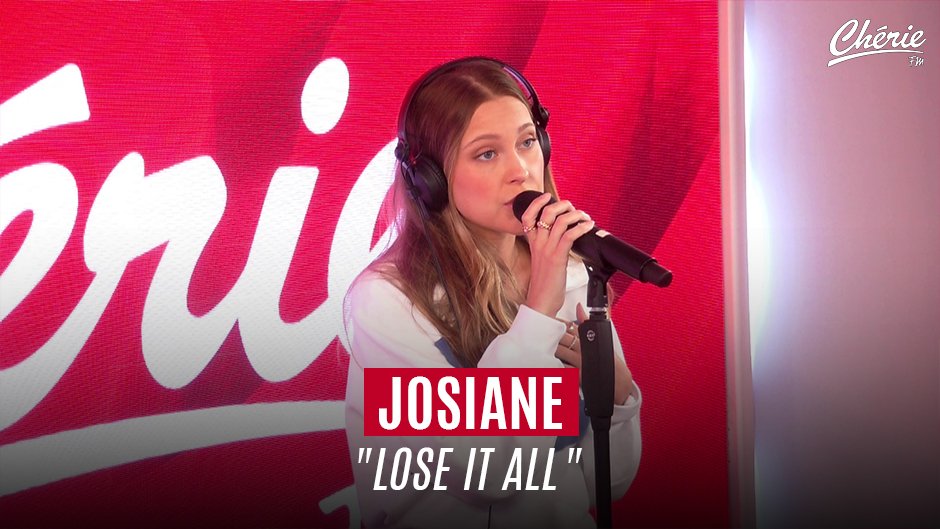 Vidéo JOSIANE "Lose It All" en live sur Chérie FM