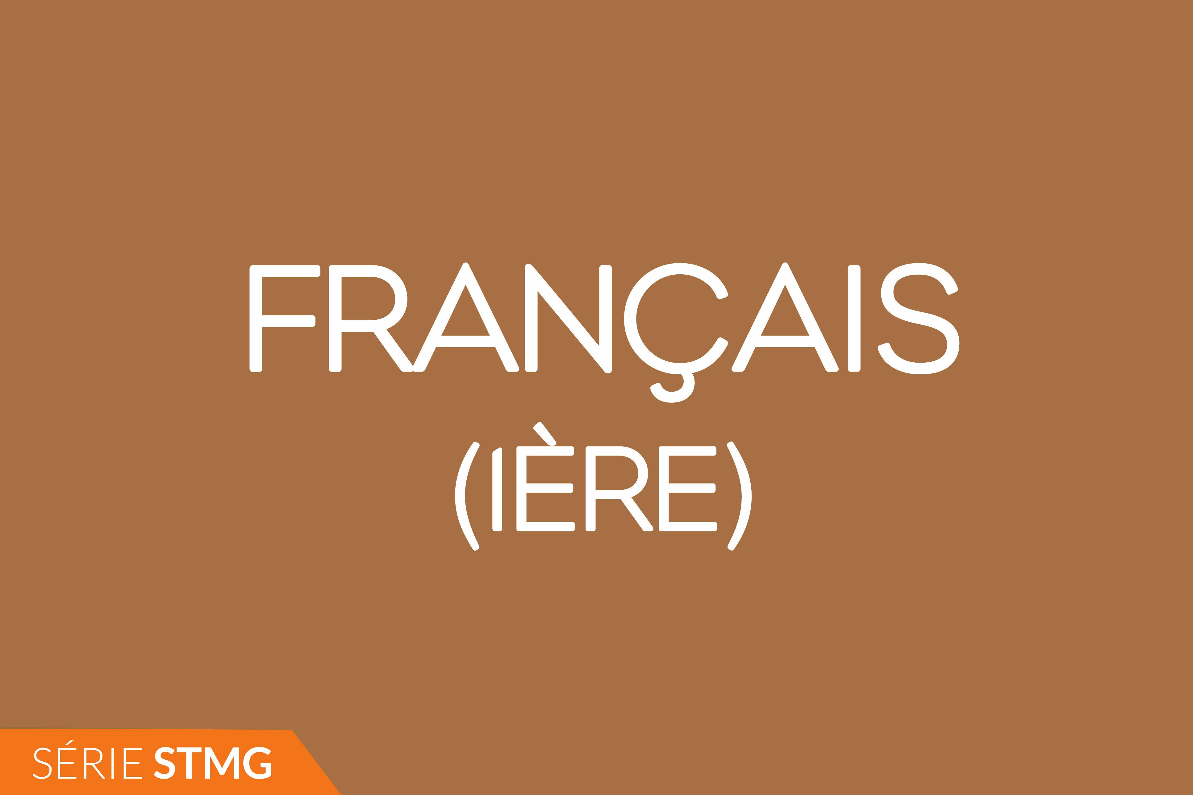 BAC 2018 - Français (1ère) : CORRIGÉ POUR LA SÉRIE STMG - NRJ.fr