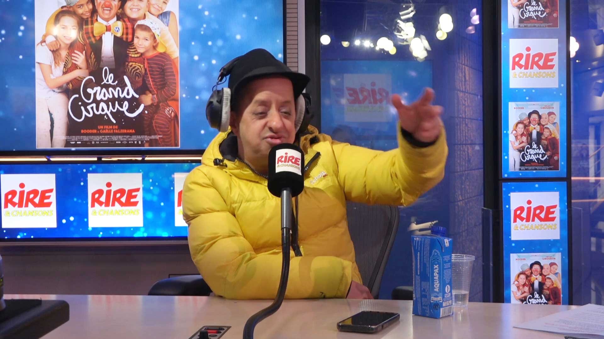 Vidéo Booder fait le pitch de son film "Le Grand Cirque" - Rire et Chansons