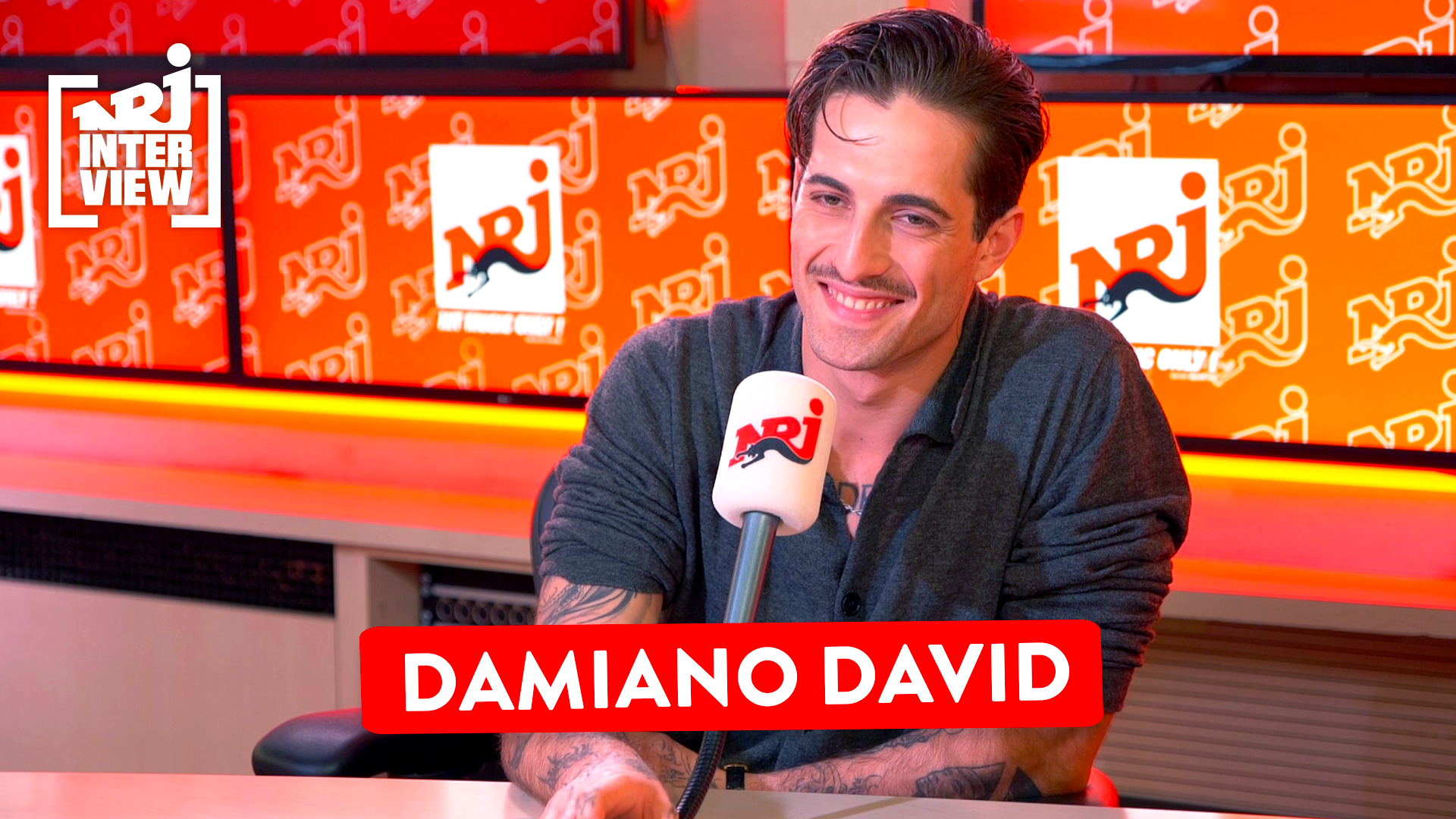 Damiano David : Featuring, ciné, tatouages… Ses confidences au micro d'NRJ