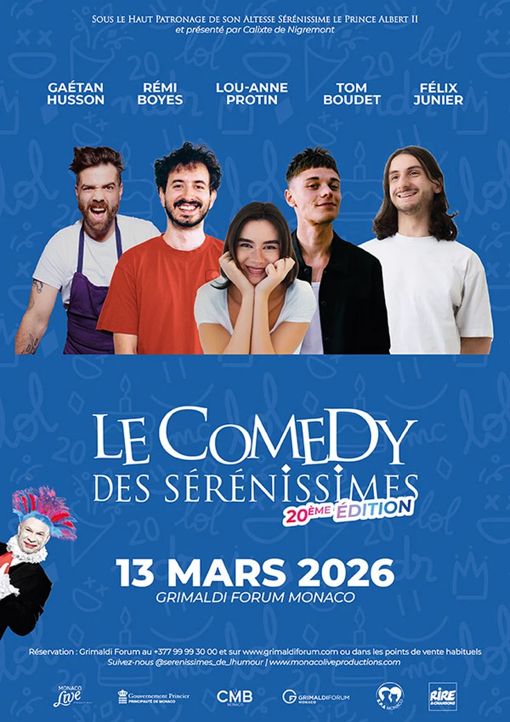 Dany Boon: Les Sérénissimes de l'Humour - 20ème édition - Du 10 au 14 ...
